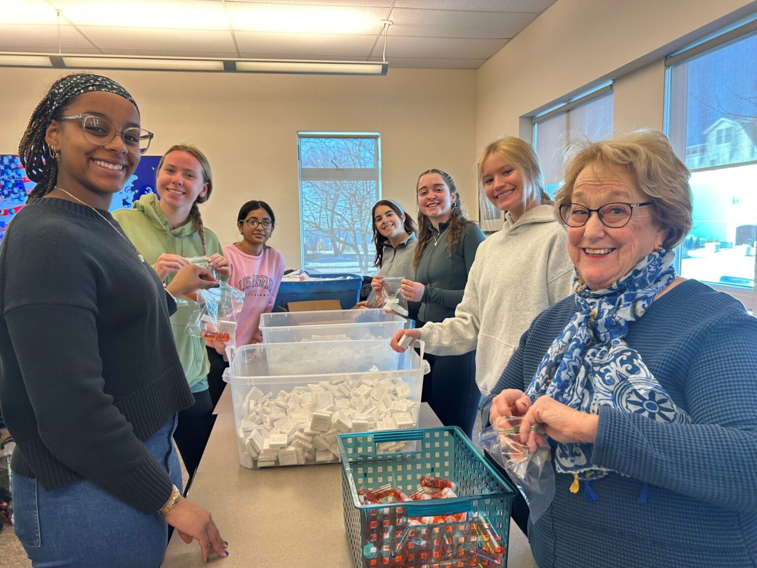 Friends, Family and Neighbors Volunteer at Martin Luther King, Jr. Day ...