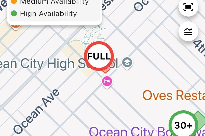 Ocean City Announces New Parking Spot Finder System - Shore Local ...