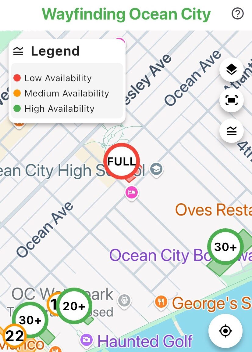 Ocean City Announces New Parking Spot Finder System - Shore Local ...