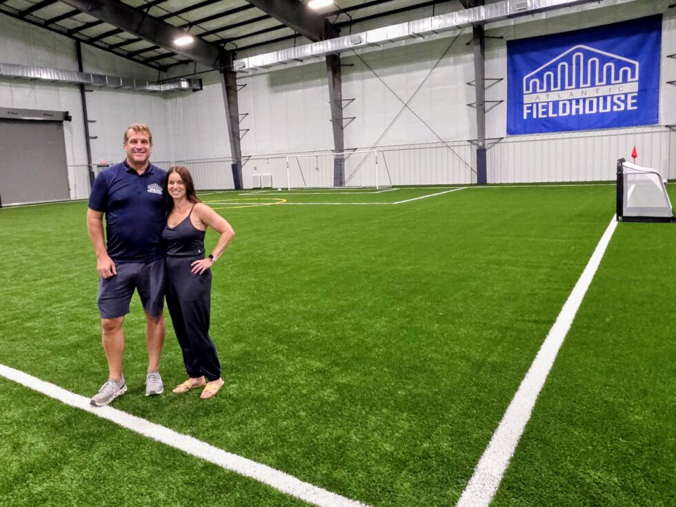 Local couple expands youth sports with new indoor fieldhouse - Shore ...