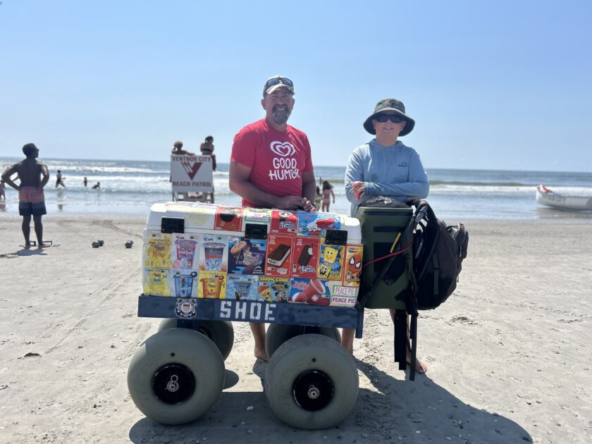 Veteran ice cream man keeps Ventnor Beach tradition rolling - Shore Local Newsmagazine