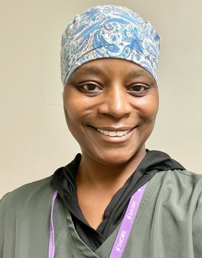 Shore Names Nurse’s Aide Sylvia Gibbs of Pleasantville its September ...