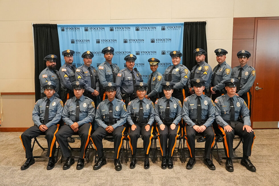Stockton University Police Department Swears In Nine New Officers