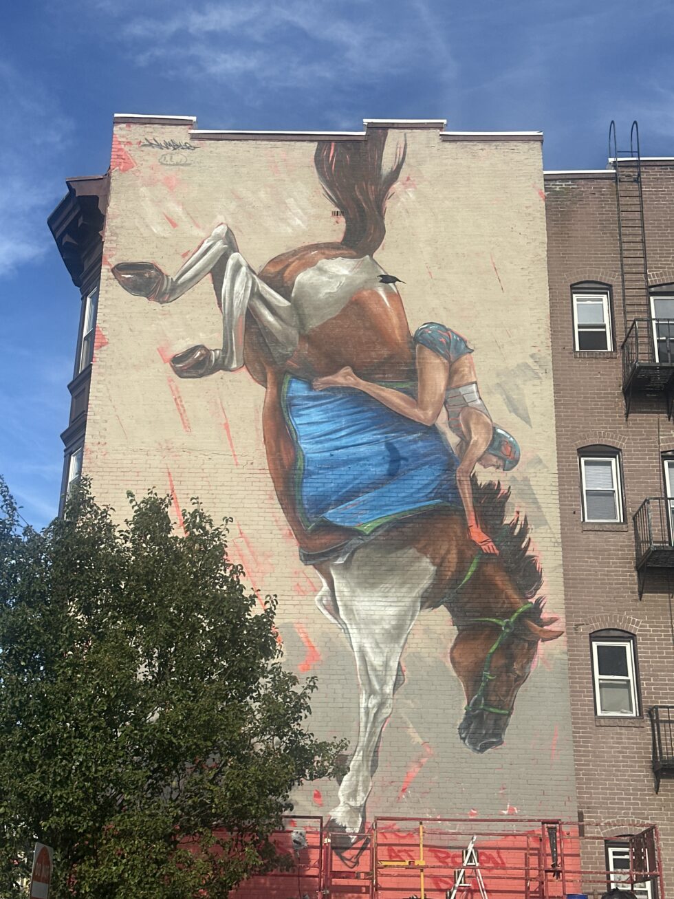 Atlantic City’s new ‘Diving Horse’ mural leaps into local history ...