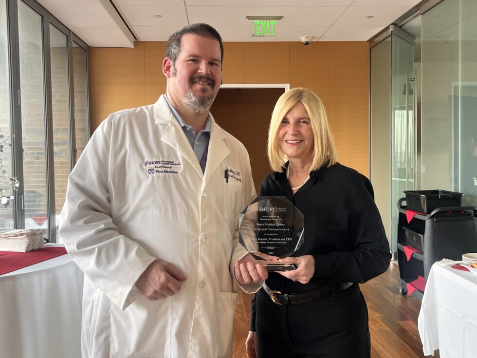 Shore Medical Center Presents Surgical Chairman’s Award to NJHA ...